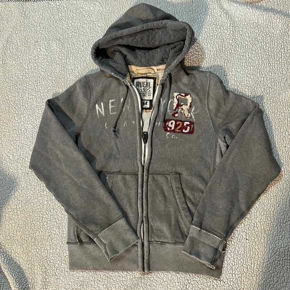 Ruehl No.925 | Shirts | Ruehl No 925 Vintage Zipup Sweatshirt | Poshmark